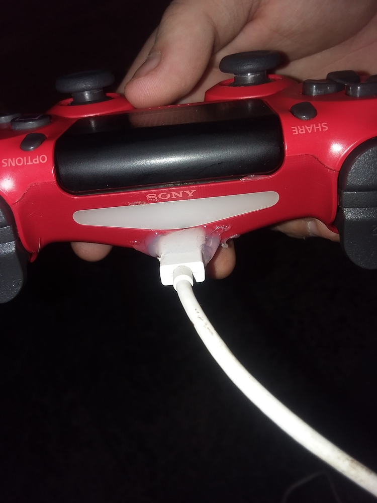 Pressing the L2 button affects the right stick on a PS4 controller ...