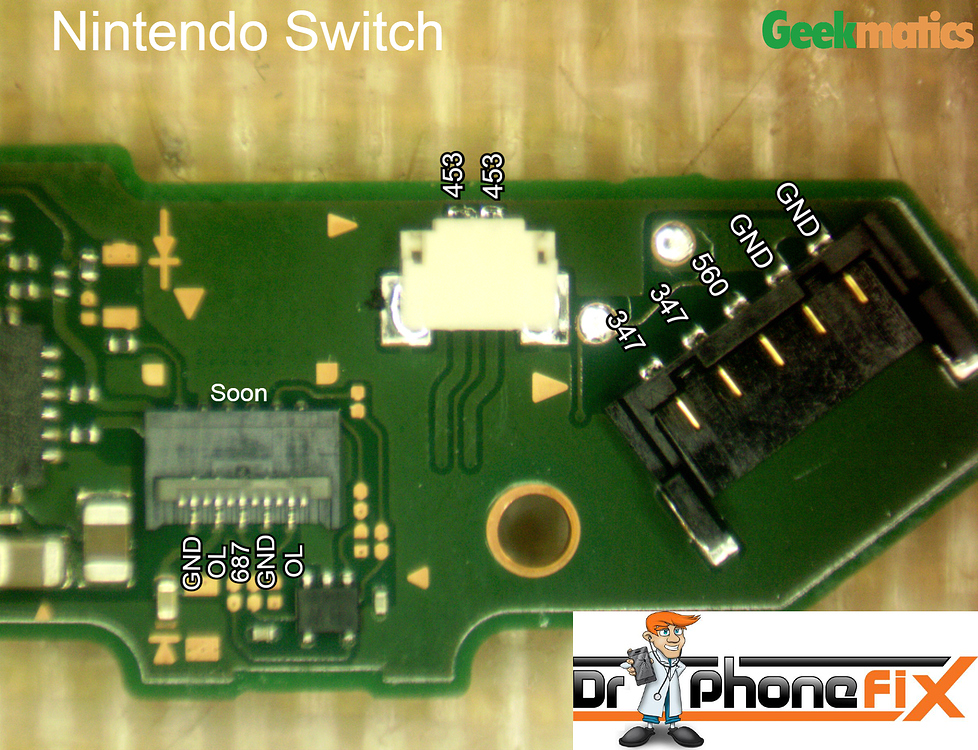 Nintendo Switch and Nintendo Switch Lite - Diode Measurements ...
