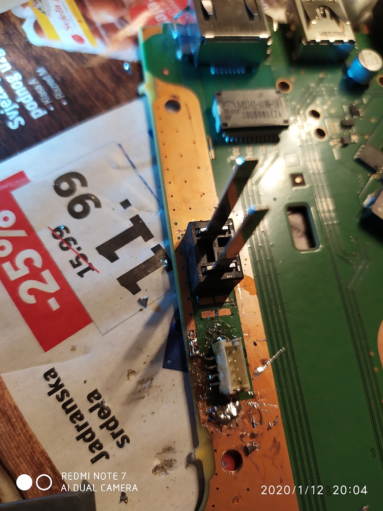 Power supply connector - PS4 Pro - TronicsFix