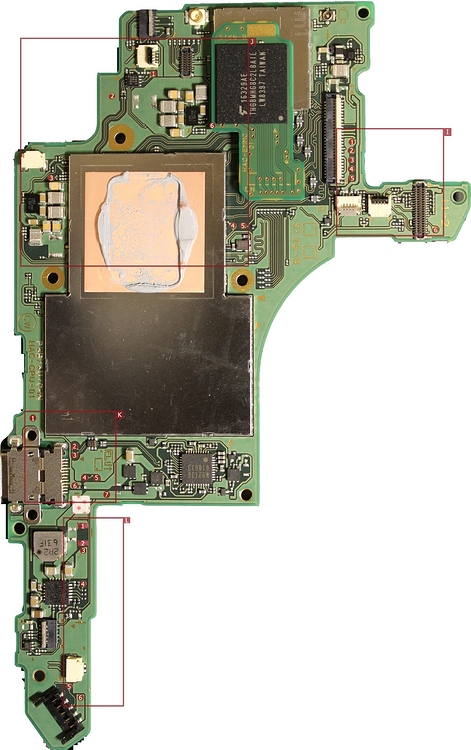 [INFO] Board diagram and part numbers - Nintendo Switch - TronicsFix