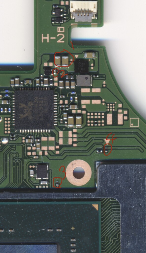 I'd like to know the parts information - Switch OLED - TronicsFix