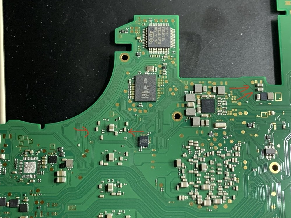 Switch LITE, USB broken, shorts around M92 and battery dead - Nintendo ...