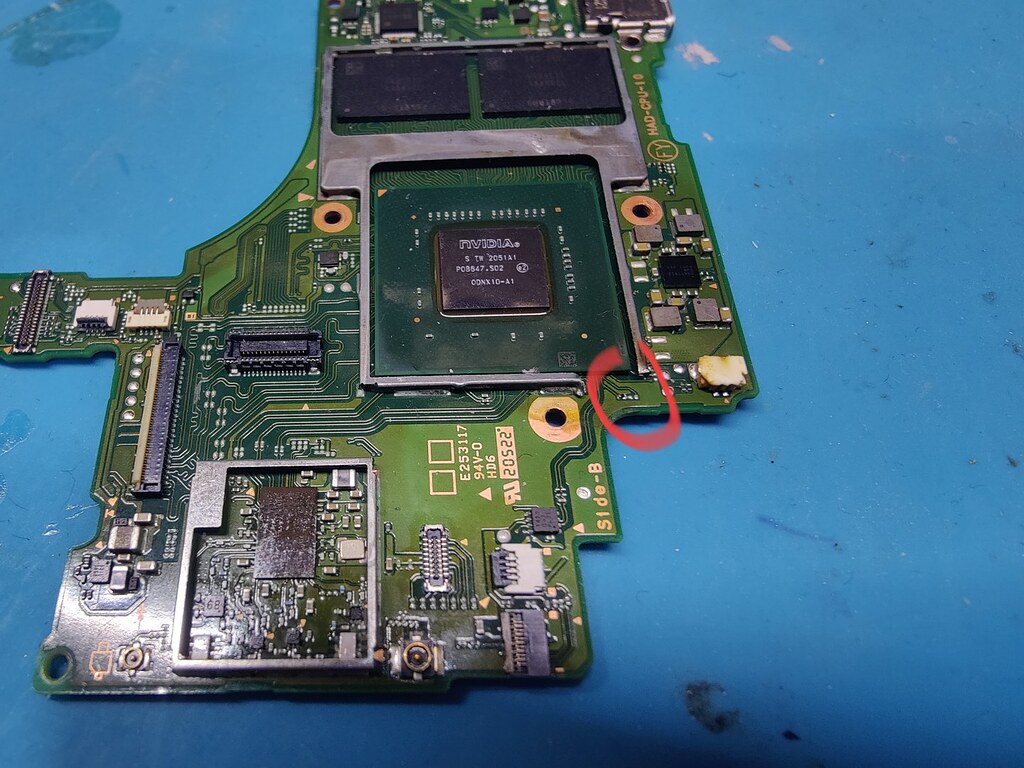 Help with the value of the resistors near the CPU! - Nintendo Switch ...