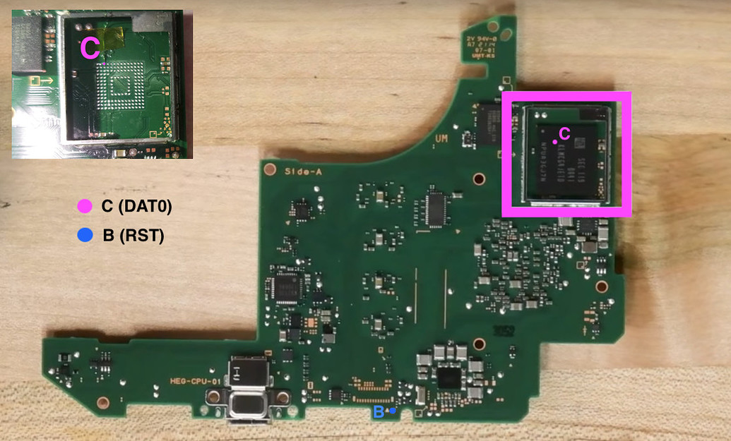 [Help] Switch OLED Modchip alternative point - Nintendo Switch - TronicsFix