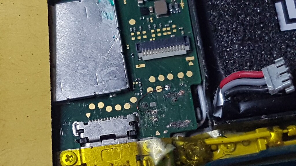 Switch lite battery connector ripped off - help! - Nintendo Switch Lite ...