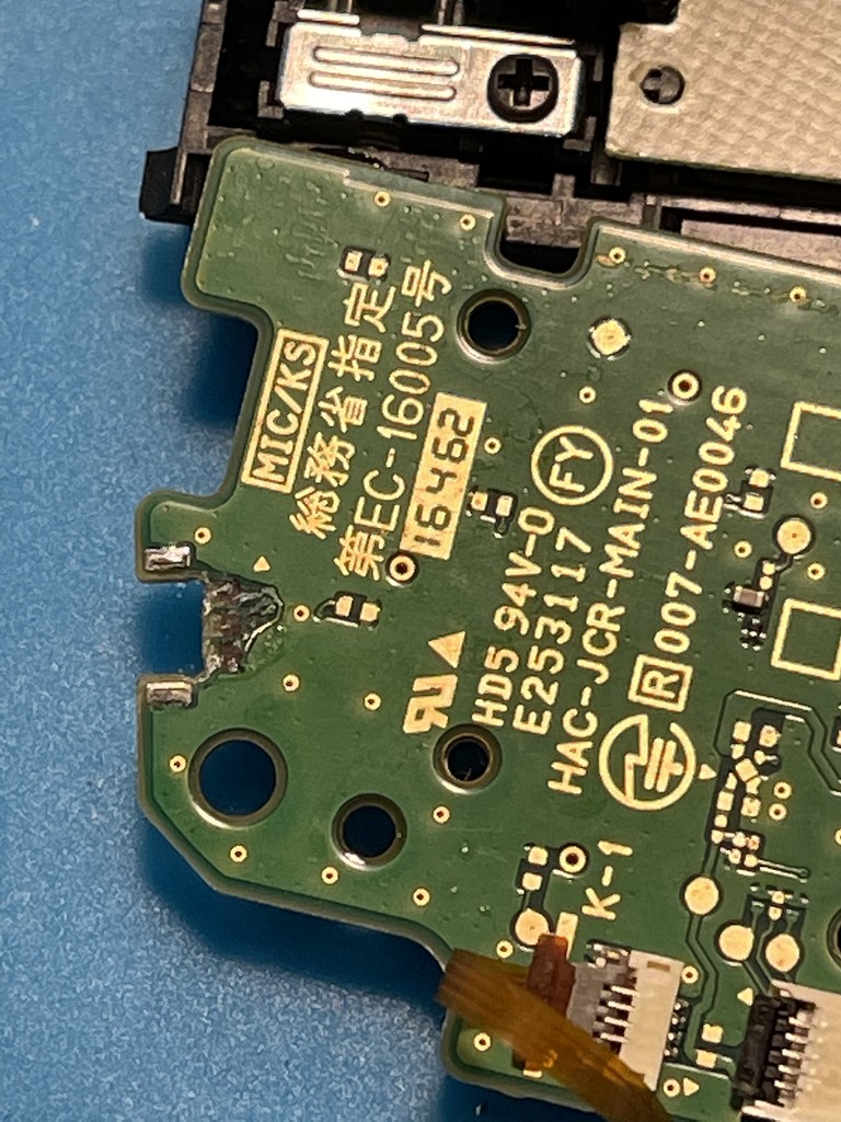 Right Joycon R button Jumper Wires - Nintendo Switch - TronicsFix