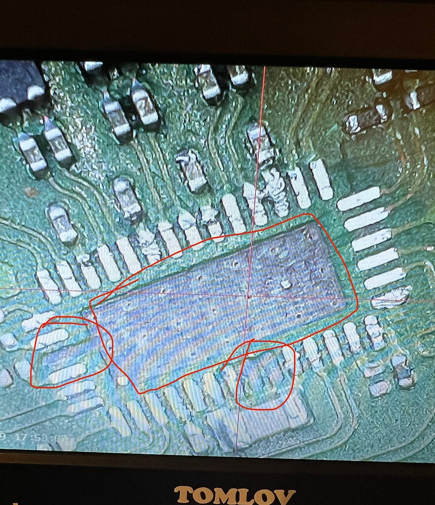 Video Chip Melted And Lost Few Traces And Pad Nintendo Switch Tronicsfix