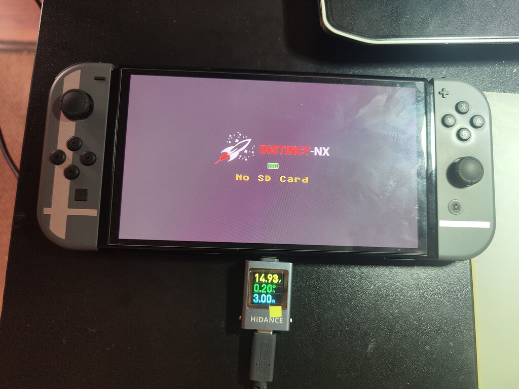 Hekate doesn't start on the Nintendo Switch OLED - Switch OLED - TronicsFix