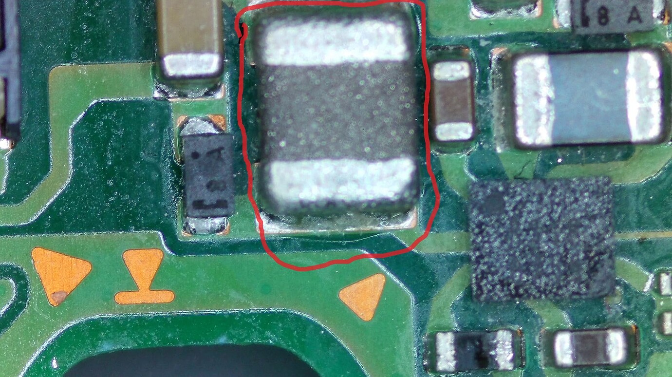 Error code on Nintendo switch, USB connector with bent pins, M92 chip ...