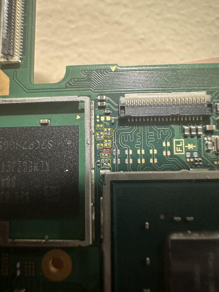 Failed modchip install - no boot - Nintendo Switch Lite - TronicsFix
