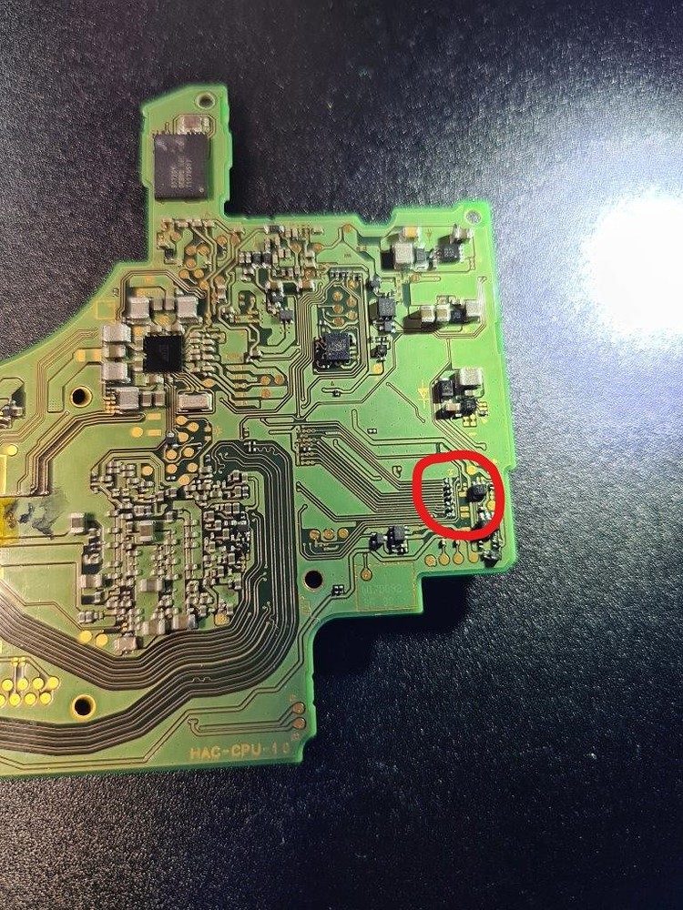 Diode values backlight related - Nintendo Switch - TronicsFix