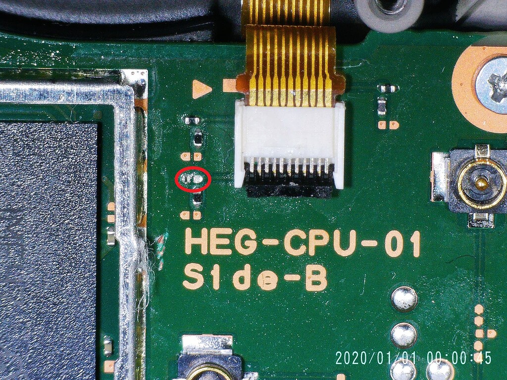 Oled Purple Screen Missing Cap Need Help Identifying Nintendo