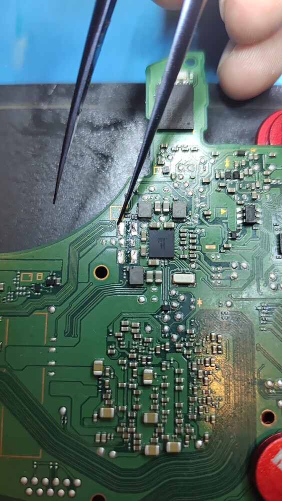 Nintendo Switch Shorted near MAX77620 Chip - Nintendo Switch - TronicsFix