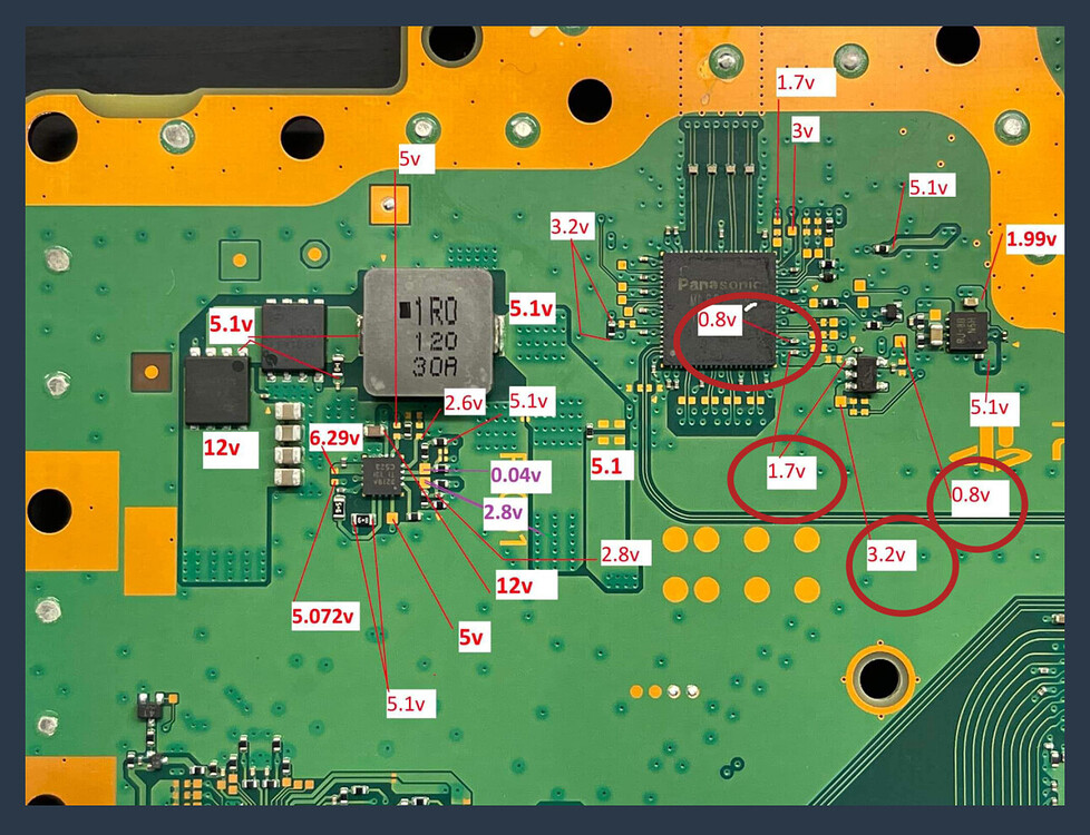Ps5 EDM-032 Long BLOD Repair Attempt Help? Short On Dialog IC - PS5 ...