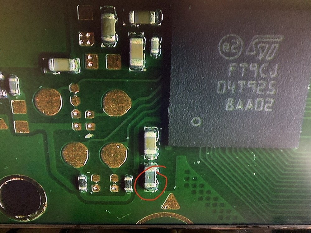 Switch LITE, USB broken, shorts around M92 and battery dead - Nintendo ...