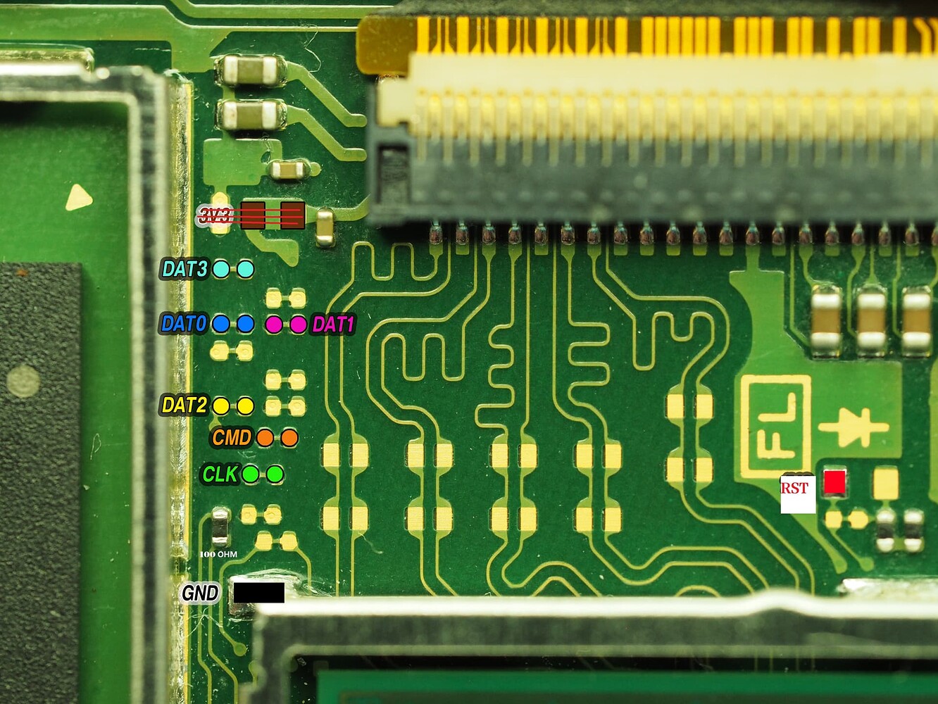 Failed modchip install - no boot - Nintendo Switch Lite - TronicsFix
