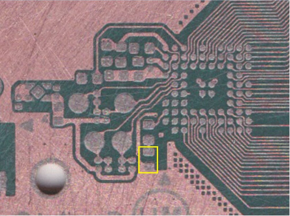 Missing resistor by FT9CJ - Nintendo Switch Lite - TronicsFix