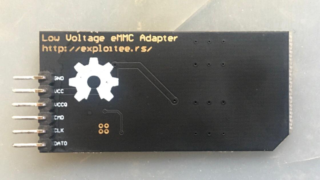 Switch hard mod NAND dump, with Low Voltage eMMC Adapter - Nintendo ...